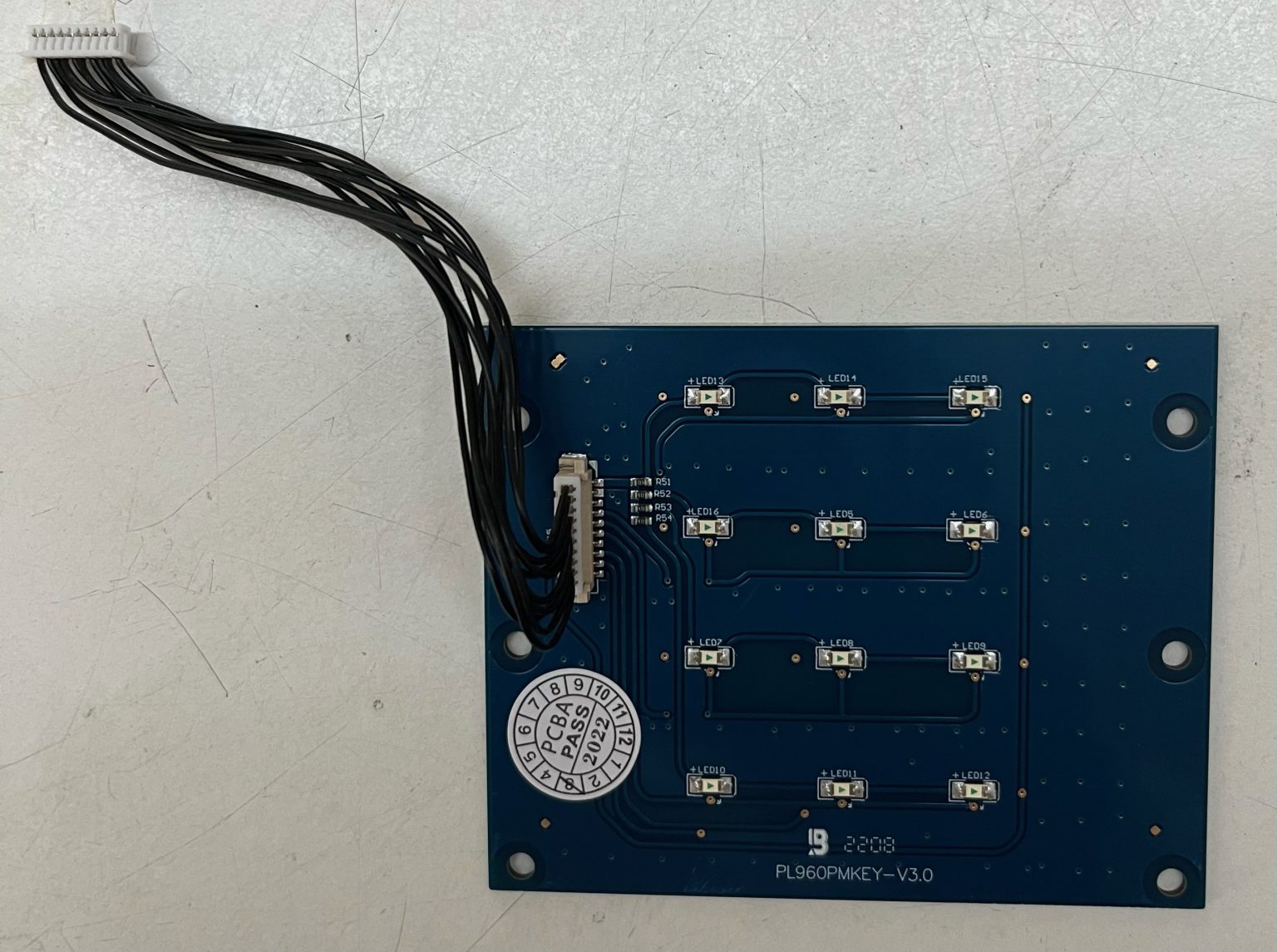GBF PCB board for PL963PM keypad | GBF electronics Inc