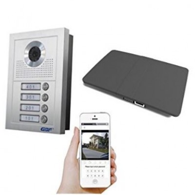 GBF Smart 4 Wire or 2 Wire Intercom For Multi Unit Apartment Building (2-8 units) | GBF ...